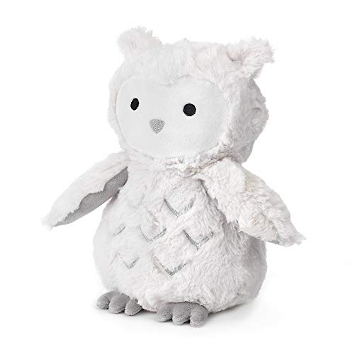 Lambs & Ivy Luna White/Gray Plush Owl Stuffed Animal - Luna (740043O)