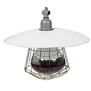 Egg Candler Lamp Farm Livestock Chicken Heat Lamp Holder Piglet Heating Lamp Light Heat Preservation Tools for Replacement Insulation Livestock Fertile Eggs for Hatching Egg Incubator