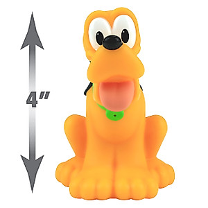 Disney Junior Mickey Mouse Bath Toy Set, Includes Mickey Mouse, Donald Duck, and Pluto Water Toys, Kids Toys for Ages 3 Up by Just Play