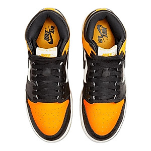 Jordan Boy's Air Jordan 1 Retro High OG (Big Kid) Taxi/Black/Sail 6.5 Big Kid M