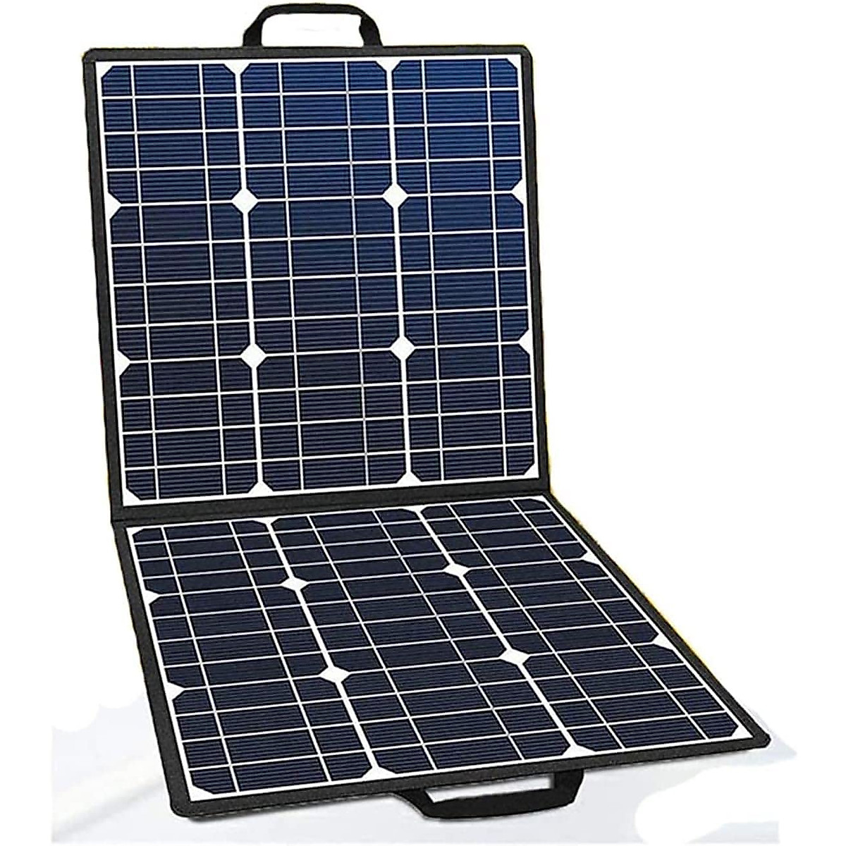 100W 18V Portable Solar Panel 5V USB Flashfish Foldable Solar Cells Battery Charger Folding Outdoor Power Supply Camping Garden (Color 50W) (100w) (50w) (50w)
