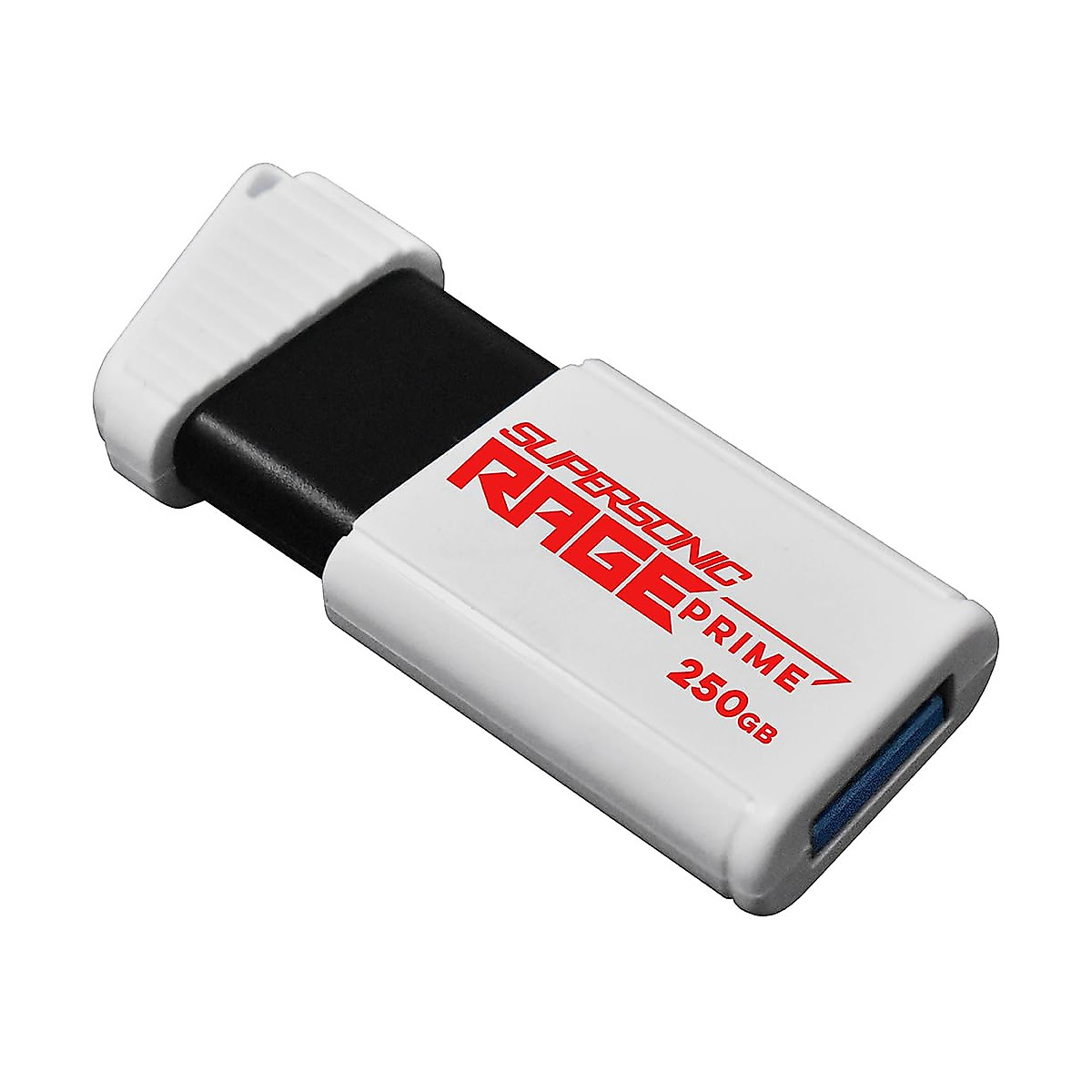 Patriot Supersonic Rage Prime USB 3.2 Gen 2 Flash Drive - 250GB - PEF250GRPMW32U