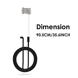 Uniflasy Grill Igniter Kit for Home Depot Nexgril 720-0882A 720-0896B 720-0896E Gas Grill Models 6 Outlet Universal AA Battery Tact Push Button Spark Igniter with Wire Ignition Replacement Kits