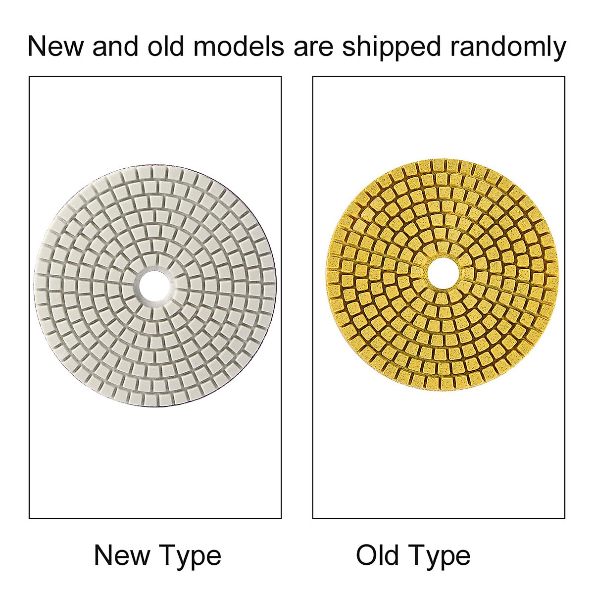 Diamond Polishing Pads, Wet Dry Polish Pad Grinding Disc Burnishing Grit Granite Sanding Tools Marble Backer Repair Kit for Buffer Polisher Machine Wheel Sander Rock Grinder Concrete Stone Floor(2000)