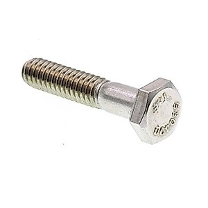 Prime-Line 9058346 Hex Bolts, 1/4 In.-20 X 1-1/4 In., Grade 304 Stainless Steel (25 Pack)