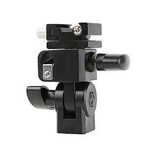 Godox Type E Flash Speedlite Hot Shoe Umbrella Light Holder Universal Mount Stand Flash Bracket Compatible with Godox V860III TT685II V850III V860II TT350 TT600 V350