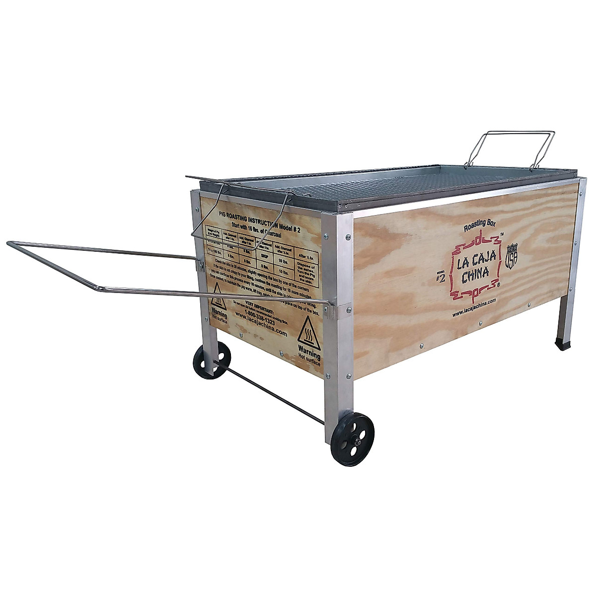 La Caja China Model #2-100 LB Pig Roaster, Original