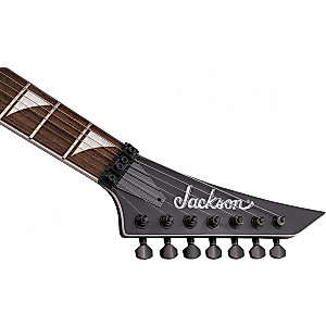 Jackson X Series Rhoads RRX24-MG7 Electric Guitar - Satin Black with Primer Gray Bevels