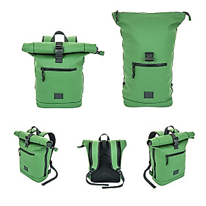 X RAY Rolltop Backpack | Leather Backpack | Travel Backpacks | School Backpack