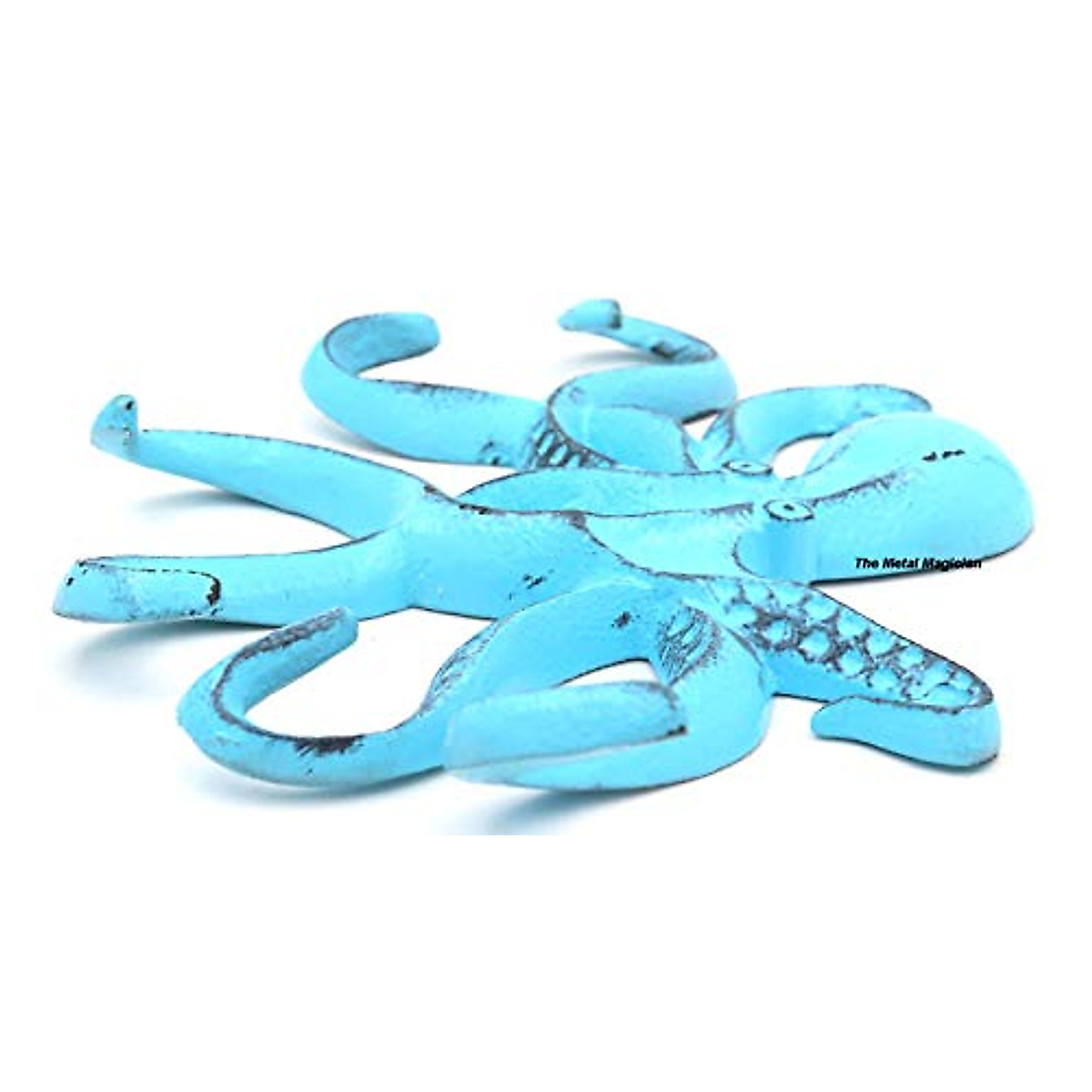 Swimming Octopus Key Hook Antique Look/Distress Blue/Vintage Hook/Sea Theme Hook/Coastal Hook and Swimming Octopus Key Hook Antique Look/Distress Pink/Vintage Hook/Sea Theme Hook/Coastal Hook