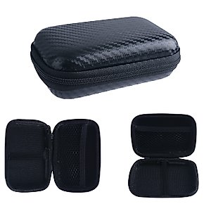 Wolfteeth Vape Case - 8.7 inch Smell Proof Vape Holder, Travel Case (Black, Empty)