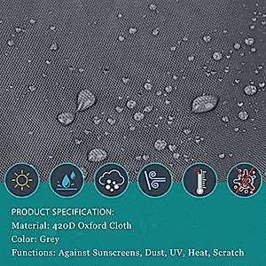 WES Caddy Cover, Suitable for Dolphin Robotic Pool Cleaner Caddy, Grey Thick Classic Caddy Cover, Sunscreen, Waterproof, dustproof, and Breathable Protective Cover