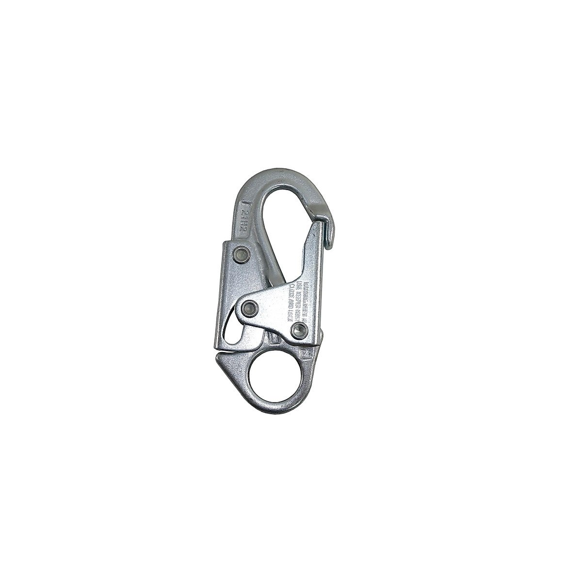 AFP Demon 6 Foot Single Web Leg Self Retracting Lifeline Safety Yoyo, Shock Pack Absorber, Steel Snap Hook & Steel Carabiner Fall Protection Arrest Limiter SRL | OSHA & ANSI Rated