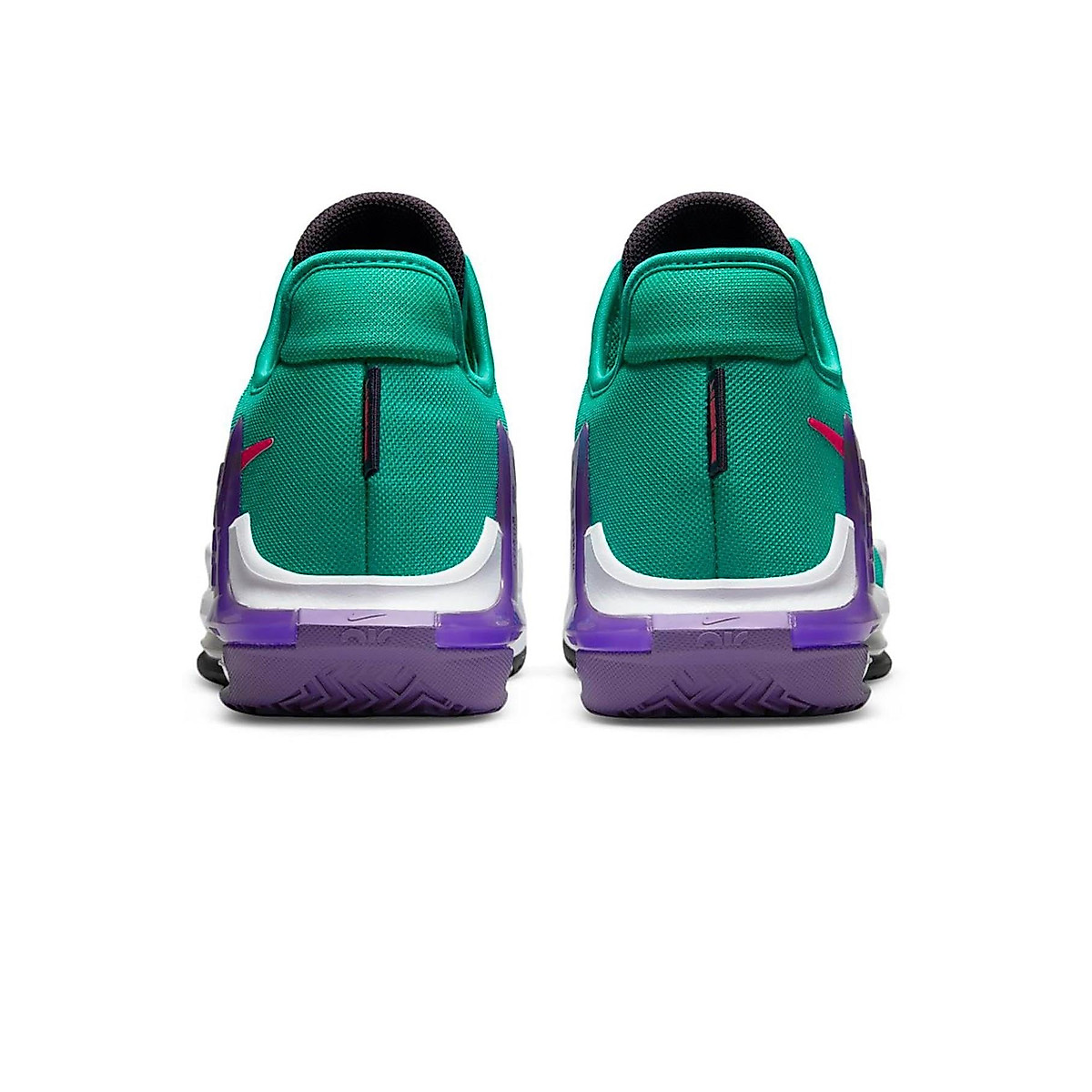 Nike Lebron Witness VI Mens Basketball Trainers CZ4052 Sneakers Shoes (UK 8 US 9 EU 42.5, Clear Emerald Hyper Pink 300)