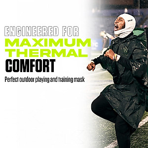 We Ball Sports Adult Ski Mask, Hyperwarm Hood Balaclava | Full Face, Tight Fitting, Lightweight, Windproof & Moisture Wicking Sheisty Mask (Black, Regular)