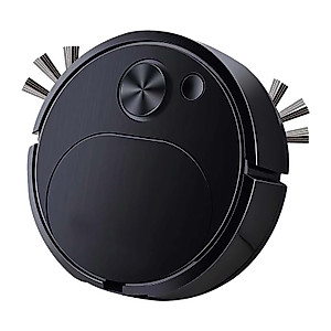 Robot Vacuum Cleaner, Robot Vacuum Cordless USB Rechargeable, Strong Suction & Low Noise, Electric Robotic Vacuum Cleaner with Mop for Pet Hair Hard Floor Carpet