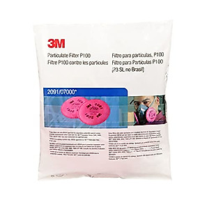 3M 2091 P100 Particulate Filter, 3 Pairs