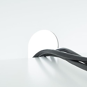 SAFAVIEH Home Collection Faye White Washed 3-Shelf Patterned Entertainment Media Stand up to 60" Flatscreen TV