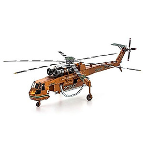 Metal Earth Premium Series S-64 Skycrane 3D Metal Model Kit Fascinations