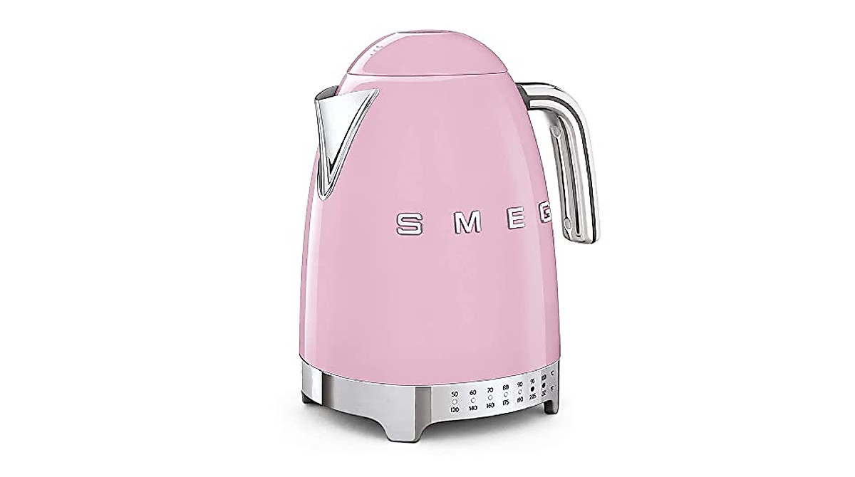 Smeg Pink Retro Kettle: Perfect Temperature Control