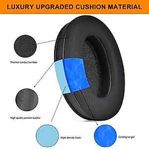 defean WH-1000XM3 Cooling Gel Ear Pads Replacement Cover Cushions Compatible with Sony WH-1000XM3 (WH1000XM3) Headphones