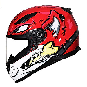 Motocross Helmet Youth Adult Electric Dirt Bike Full Face Motorcycle Helmet for Boys Girls Quad Bikes Bicycle MTB ATV Offroad Helmet DOT/ECE Certified Men & Women Motorbike Crash Helmets,A,XL