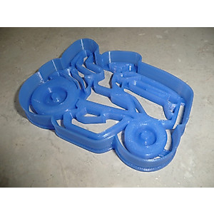 YNGLLC RIDER RIDING MOWER LAWN CARE YARD LANDSCAPING EQUIPMENT COOKIE CUTTER MADE IN USA PR4672, Blue