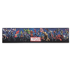 Open Road Brands Marvel Gallery Wrapped Canvas Wall Decor - Large Superhero Picture Featuring Marvel Characters for Man Cave, Bedroom or Movie Room