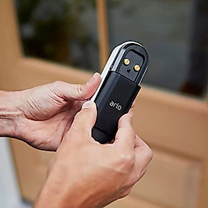 Arlo Rechargeable Video Doorbell Battery - Arlo Certified Accessory - Works with Arlo Essential Wire-Free Video Doorbell, Back-Up Battery, Easy Installation, Black - VMA2400