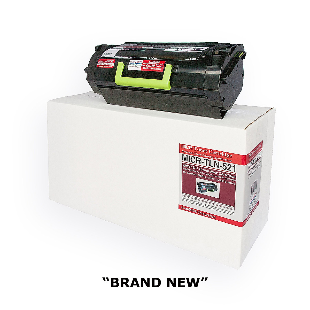 MicroMICR MCMMICRTLN521 Toner Cartridge Black Laser