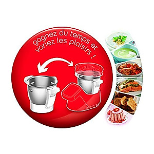 Moulinex Cuisine Companion XF380E11 4.5L Large Capacity Robot Bowl for 6 Person (Only Fits: Cuisine I-Companion & Companion HF800A13 & HF900110)