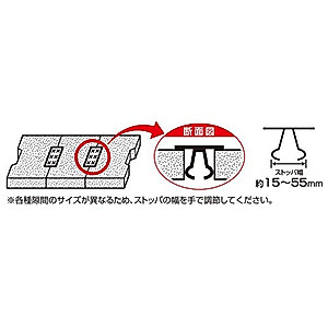 Niigata Seiki ST-L SK Gutter Cover, Safety Plate, Pack of 2, Made in Japan