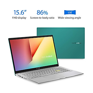 ASUS VivoBook S13 Thin and Light Laptop, 13.3 FHD Display, Intel Core i5-1035G1 CPU, 8GB LPDDR4X RAM, 512GB PCIe SSD, Windows 10 Home, Fingerprint Reader, Dreamy White, S333JA-DS51-WH (Renewed)