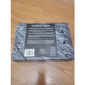 Professional Corkscrew Kit,silver zinc alloy