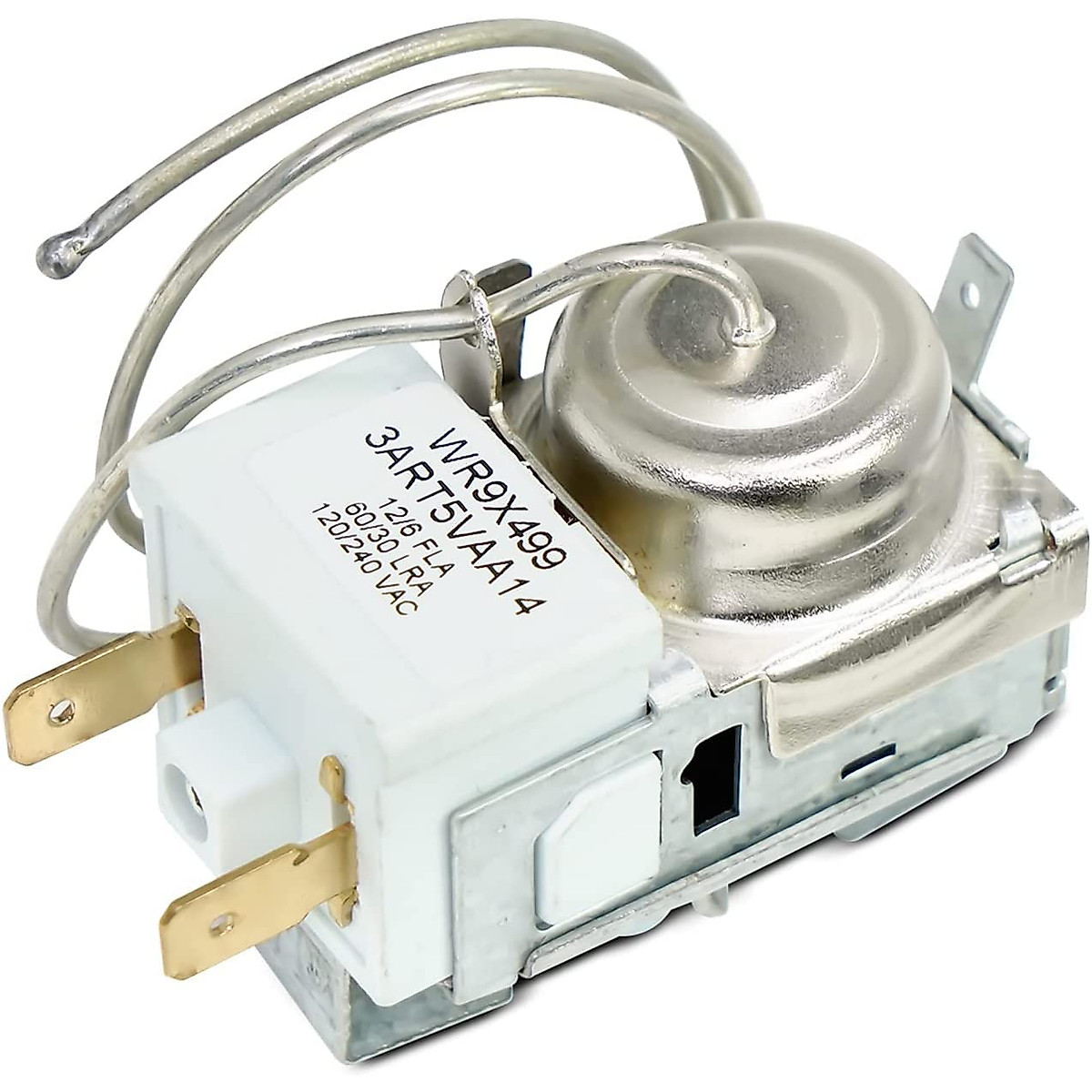 WR9X499 Refrigerator Temperature Control Thermostat Compatible with Top Brand Replacement with GC192, 26357, WR09X0499, AH310865, 310893, AP2061705 and EA310865