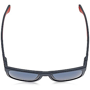 Tommy Hilfiger Men's TH1556/S Rectangular Sunglasses, BL REDWHT, 56 mm