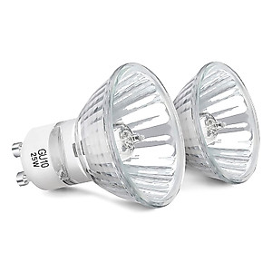 Bobolyn GU10 Halogen Bulb Wax Melt Burner Warmer Replacement Bulbs Warm White 120V 25Watt 2 Pack