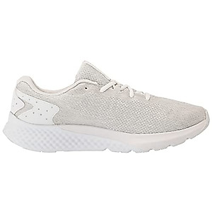 Under Armour Women's Charged Rogue 3 Knit, (102) White/Gray Mist/Iridescent, 8.5, US