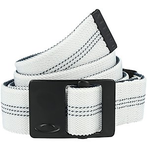 Oakley Mens Contender Strech Belt, White