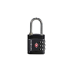 Samsonite Global Ta Luggage Lock, 7 Centimeters, Black, 7 centimeters, Luggage Lock