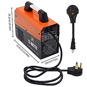 Tig Welder Machine+300A Welding Electrode Holder Clamp(Bundled goods)