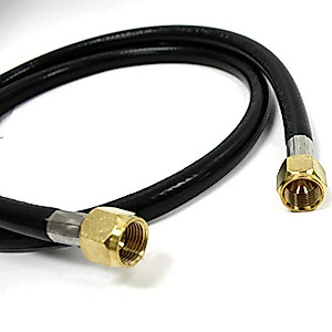 4 feet Propane Natural Gas Line 3/8" Female Flare Hose BBQ Grill Stove RV LP NAT L