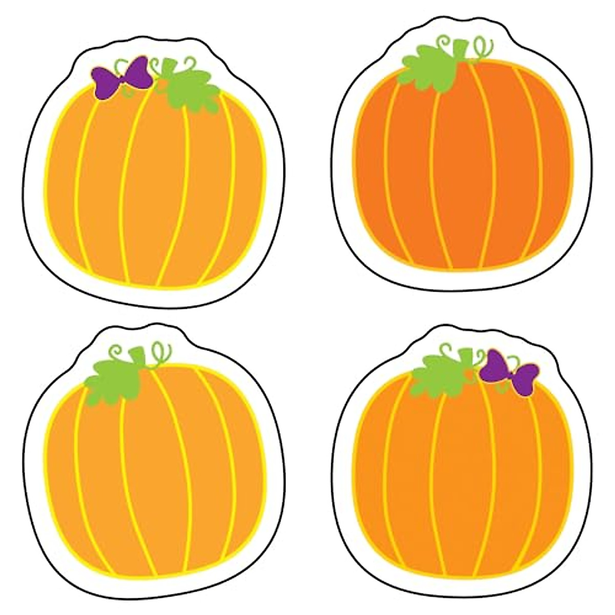 Carson Dellosa 46pc Mini Halloween Bulletin Board Decorations, Halloween Cat, Halloween Ghost, Pumpkin Cutouts & More Halloween Cutouts for Cork Board, Bulletin Board, Halloween Party, Classroom Decor