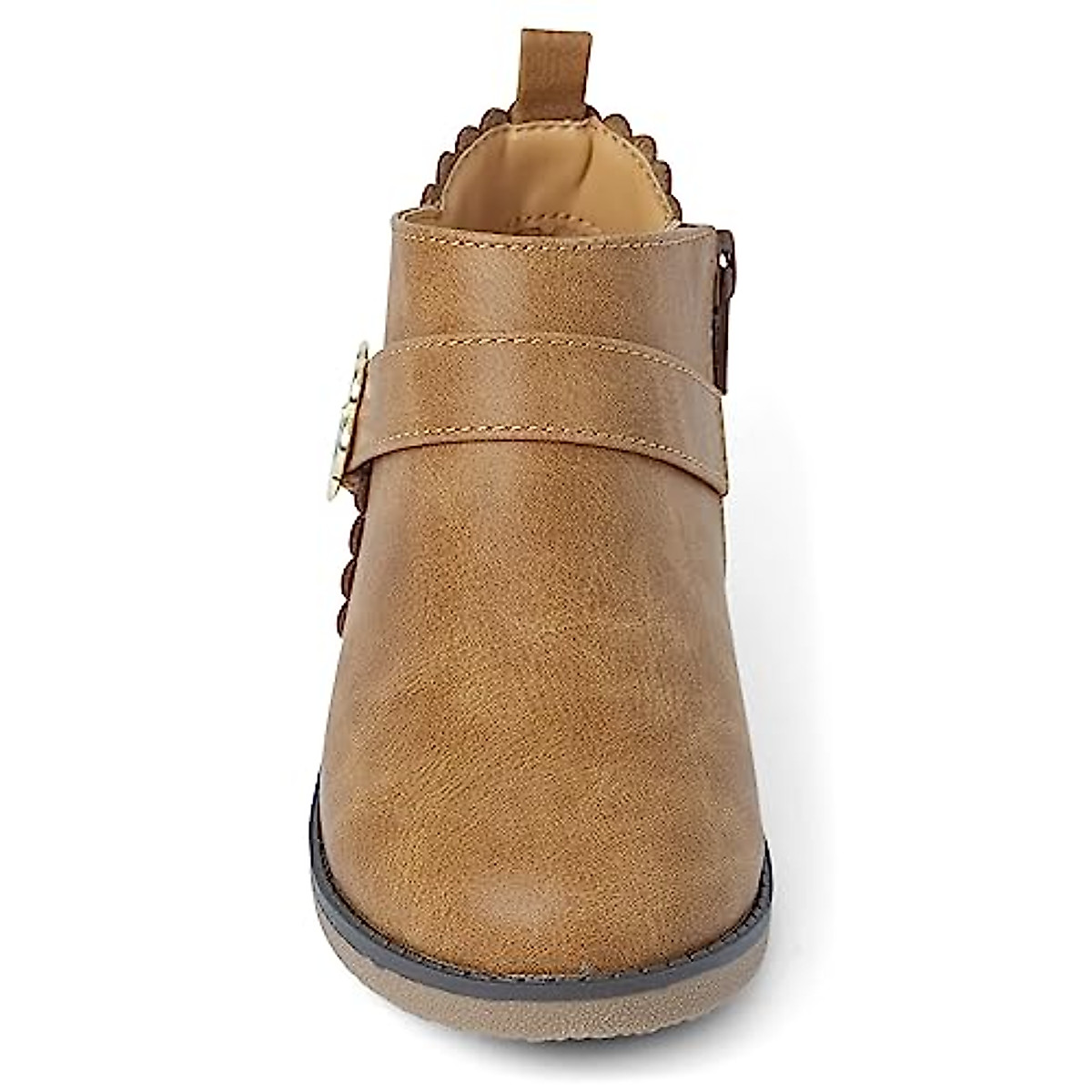 Gymboree,and Toddler Faux Leather Booties Ankle Boot,Tan,10 Toddler