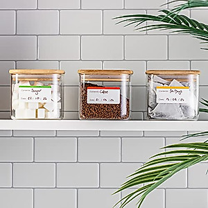 100 Freezer Labels Easy Peel Off - Color Coding Frozen Food Label Holders Stickers That Leave No Sticky Residue After Use, Jar Labels - Freezer Labels
