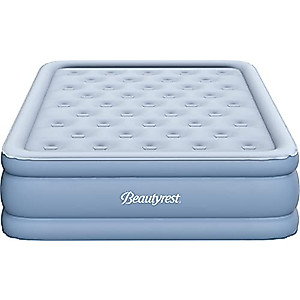 Beautyrest Posture Lux Air Bed Mattress with Express Pump and Raised Edge Support, 15" Full