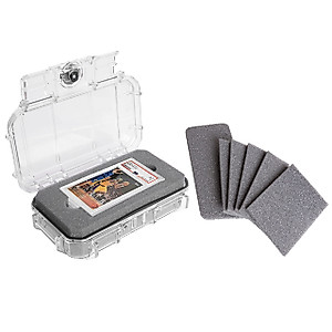 Case Club 9 Graded Card Slab Case - Fits Up to 9 PSA Slabs - Organize Pokemon & Sports Trading Graded Card Case - Heavy Duty - Airline Approved - Impact Resistant - Lockable