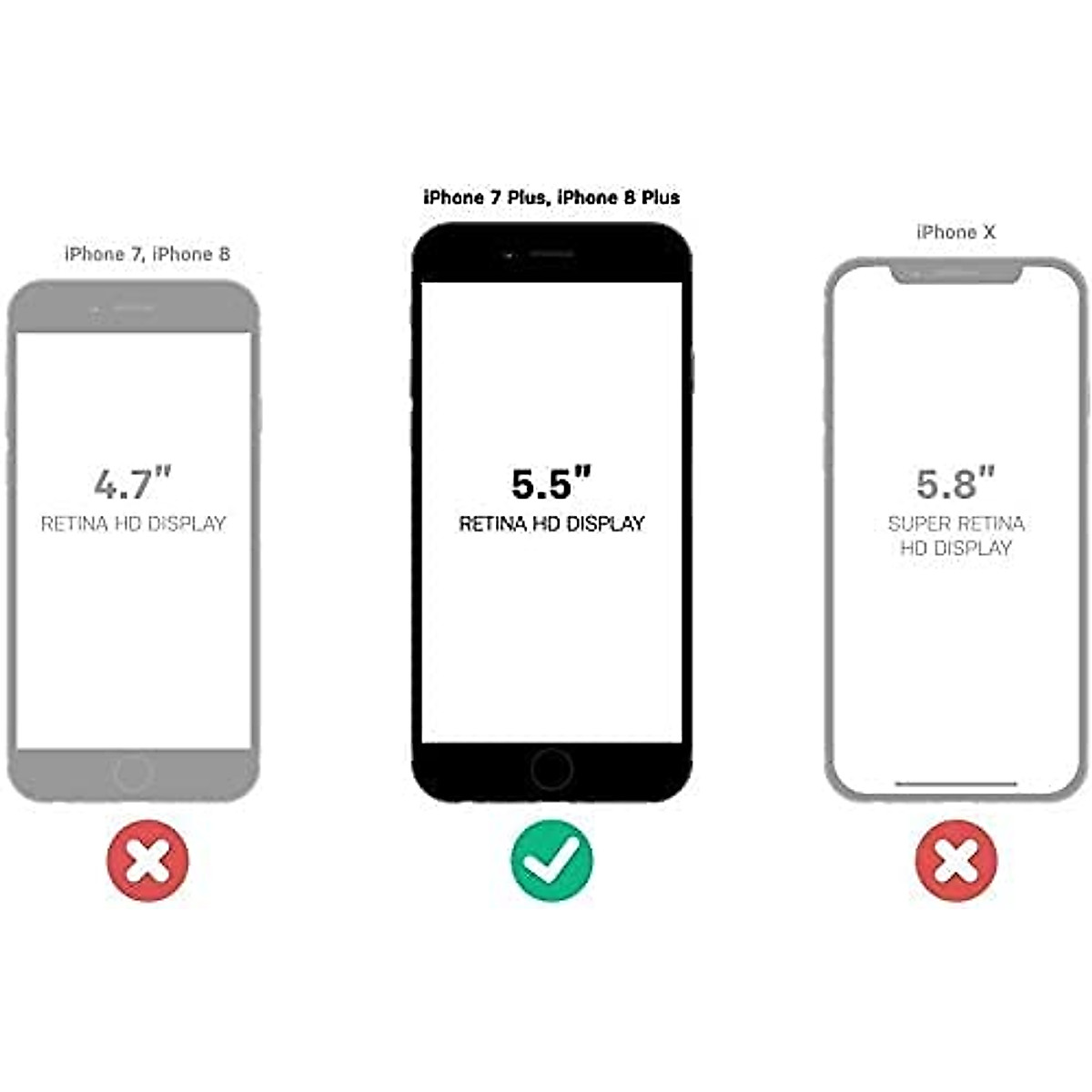 OtterBox Defender Series Case for iPhone 8 PLUS & iPhone 7 PLUS (ONLY) Case Only - Non-Retail Packaging - Night Purple/Pale Beige