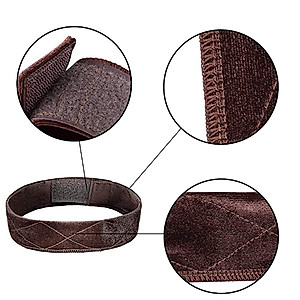 Velvet Wig Grip Headbands and Mesh Wig Caps Set - Edge Saver No Slip Elastic Headbands for Women, Stretch Mesh Hair Nets, Wig Bands