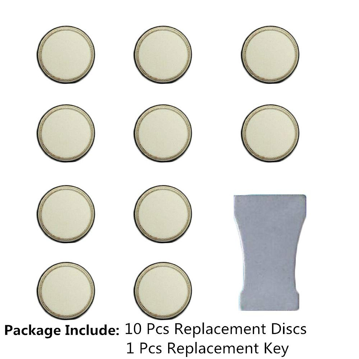 16MM Ultrasonic Mist Maker Water Fogger Ceramics Discs with Replacement Tool, Atomizer Humidifier Accessories Pack of 10